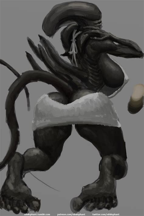 Rule 34 1girls Alien Alien Franchise Bent Over Female Female