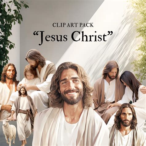 Lds Clip Art Jesus Christ Christian Art Stickers Scrapbooking