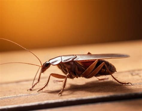 A Cockroach Sits On A Plate With An Egg And Two Sausages Stock Illustration Illustration Of