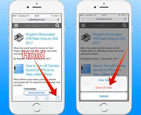 How To Close All Open Tabs On Iphone