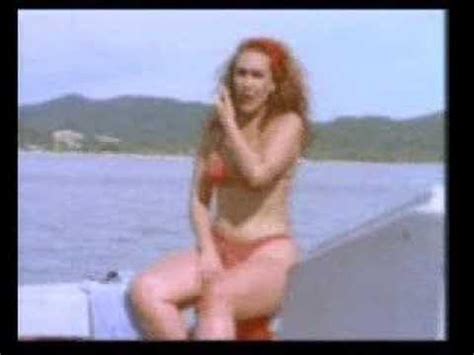 Lina Santos En Bikini Rojo Youtube
