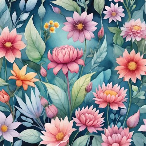 Premium Vector Flower Background