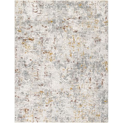 17 Stories Slate Light Slate Mustard Area Rug Wayfair