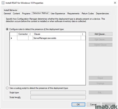 Deploy Rsat Remote Server Administration Tools For Windows 10 V1909 Using Configmgr And