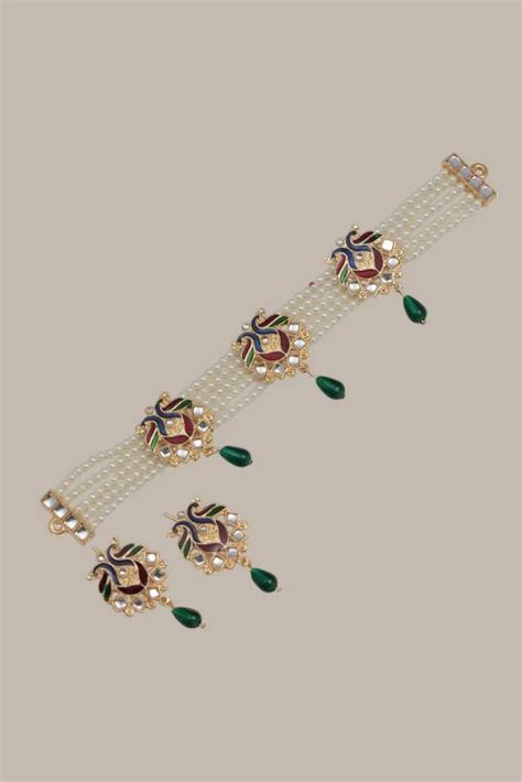 Moti White Rani Har Chokar Set Ak Chokar At ₹ 60 Set In Surat Id