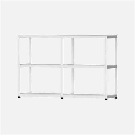 Boon Maxx Metal White And White 2x2 Shelving Shop