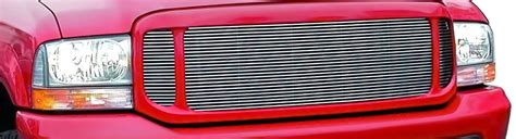 2002 Ford Excursion Custom Grilles Billet Mesh Led Chrome Black