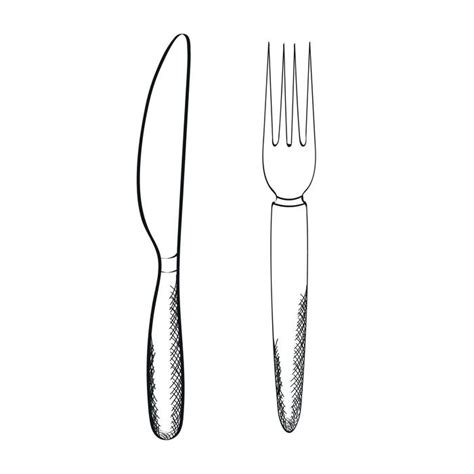 Fork And Knife Vector Art Icons And Graphics For Free Download