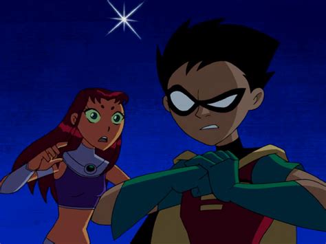 Starfire And Robin Moments