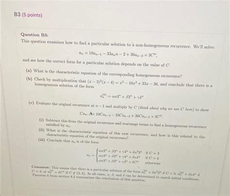 solved question b3 this question examines how to find a