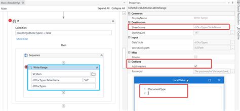 write range minor issue activities uipath community forum