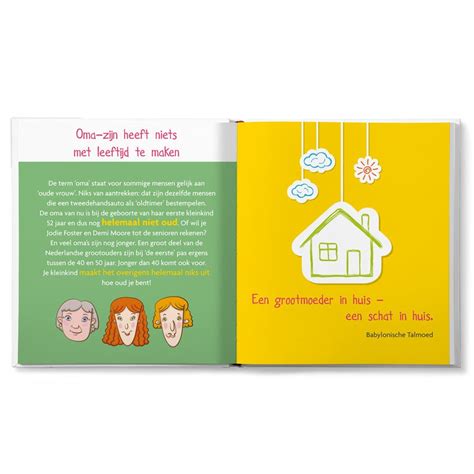 Boek Oma Voor Beginners Met Foto Naam En Tekst