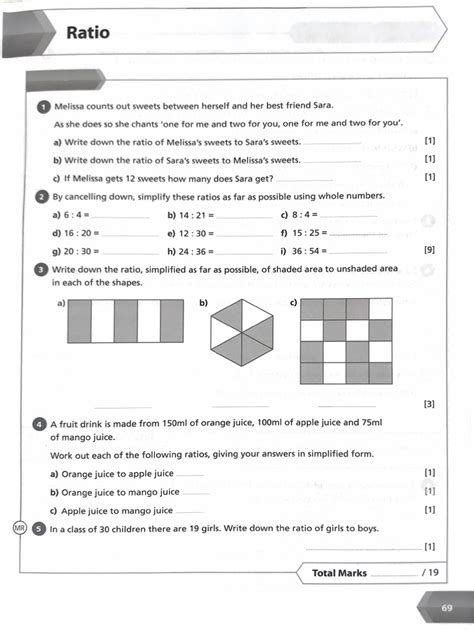 Y7 Revision 17 Ratio Pdf