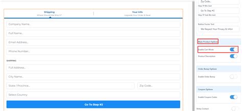 Cart Mode In One And Two Step Order Forms V2 Funnels Exclusive Profit Lifter