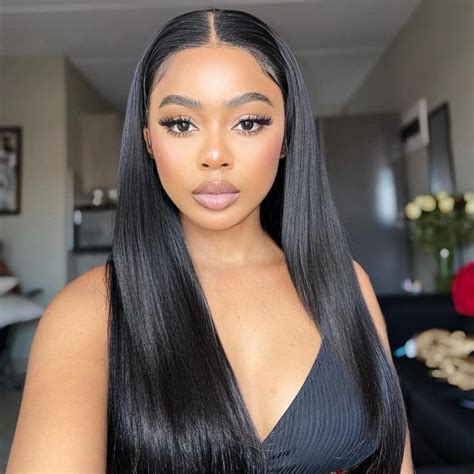 Natural Hairstyles For Black Women Oval Face Real Hair Wigs Wig