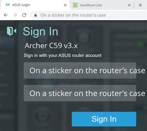 TP LINK Archer C V X Default Password How To HardReset Info