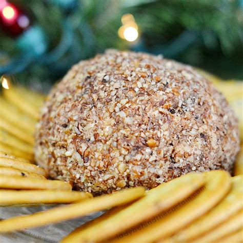 Holiday Port Wine Fig Cheese Ball