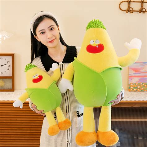 Wholesales Custom Plush Stuffed Animal Custom Corn Plush Doll