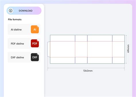 Free Rectangle Box Template Maker Free Download
