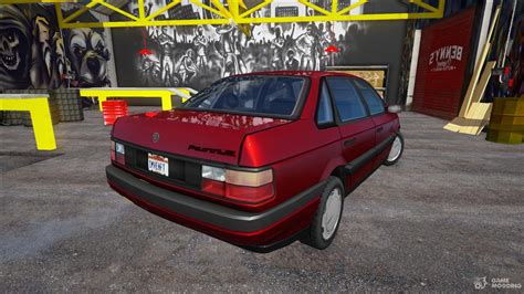 Volkswagen Passat B3 1993 Gl Us Plate Mq For Gta San Andreas
