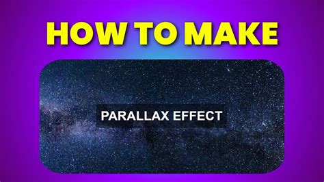Pure Css Parallax Scrolling Effect In 5 Minutes Youtube