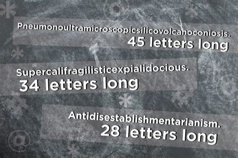 what is the longest word in english trusted since 1922