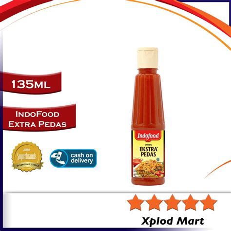Indofood Sambal EXTRA Spicy Sambal Botolan Indofood 135ml Small Bottle Sambal Shopee Singapore