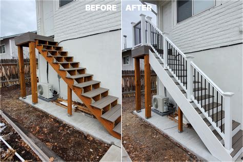 How To Build A Deck Stair Railing Library Innovation