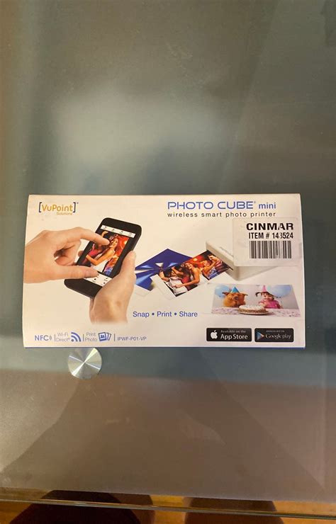 Vupoint Photo Cube Mini Printers Mercari