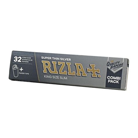 Rizla Super Thin Silver King Size Slim Booklets — Flawless Vaporizers