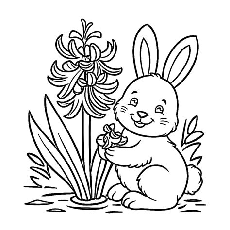 Hyazinthen Zum Ausdrucken Ausmalbilder Kostenlos Herunterladen