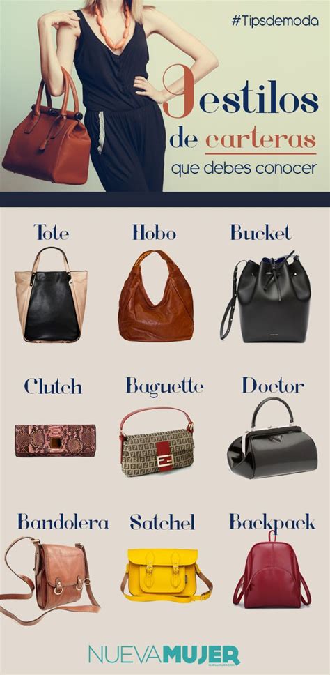 ¿qué Tipos De Carteras Existen Y Cómo Se Llaman By Nueva Mujer Carteras Cartera De Moda