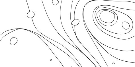 Abstract Line Art Pattern Illustration For Background Design Flow