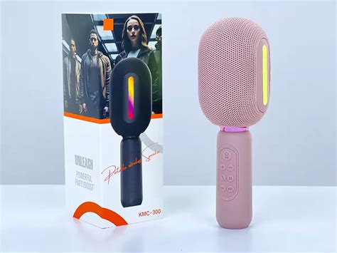 Microfono Bluetooth Professionale Con Cassa Integrata Rgb Effetto