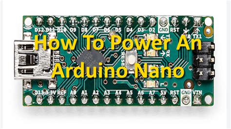 How To Power Arduino Nano Png Model Scenery Tutorials