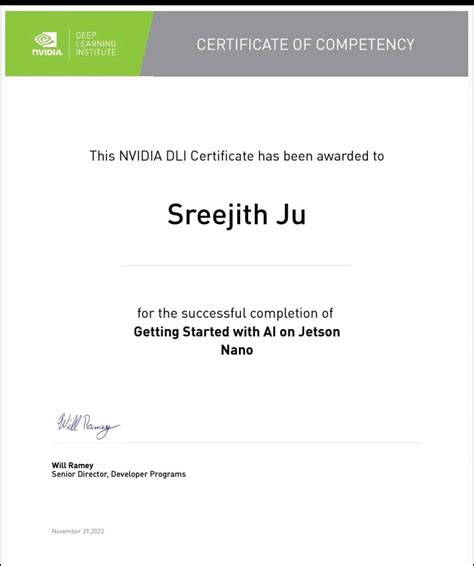 sreejith j u on linkedin ai nvidia jetsonnano