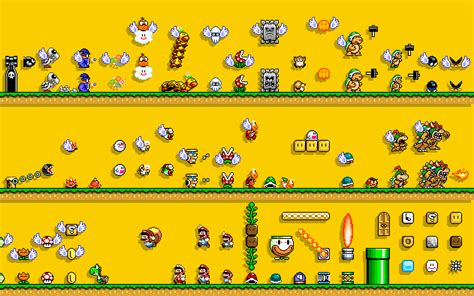 Mario Bros Video Games 8 Bit Simple Background Retro Games Nintendo