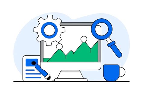 Premium Vector Computer Search Engine Optimization Seo