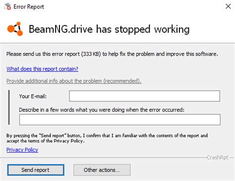 BeamNG Not Working Properly BeamNG