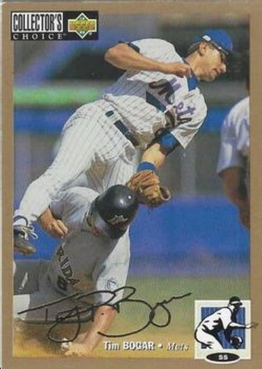 Tim Bogar Baseball Cards Price Guide Sports Card Investor