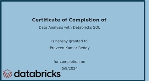 Praveen Kumar Reddy On Linkedin Databricks Databrickssql Learning