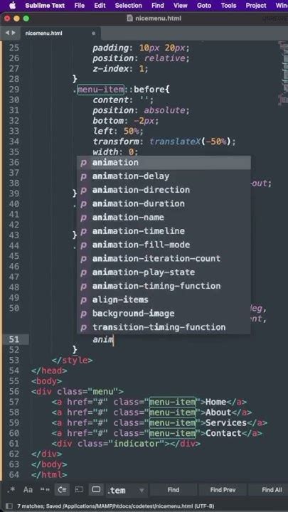 Awesome Navbar Using Html And Css Css Csstricks Cssanimation