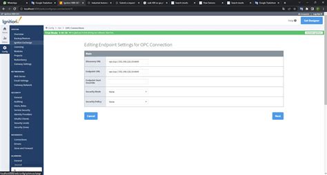 Opc Ua Connection With Sigmatek Ignition Inductive Automation Forum