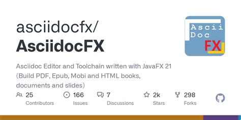 github asciidocfx asciidocfx asciidoc editor and toolchain written