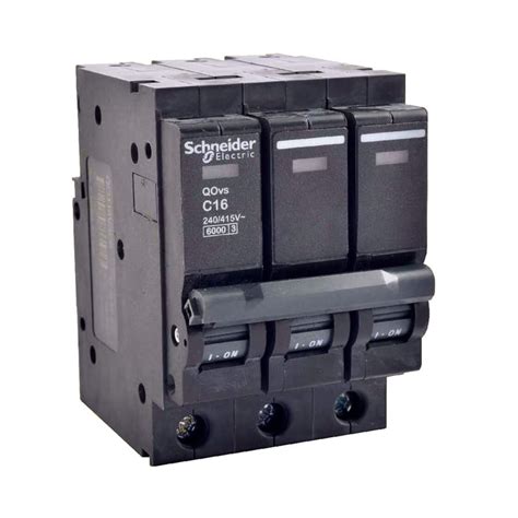Breaker Trifásico De 32a Modelo Qo332vsc6 Schneider Electric En Promart