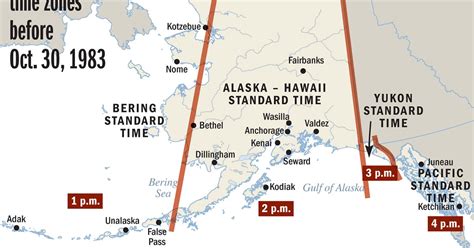 Curious Alaska The State Used To Span 4 Time Zones What Happened Anchorage Daily News