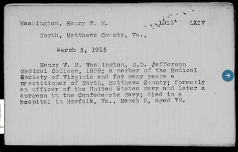 Dr Henry William Macrae Washington 1835 1915 Find A Grave Memorial