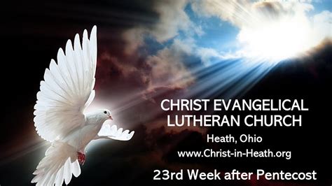 Christ Lutheran Heath Oh Worship First Sunday In Advent Youtube