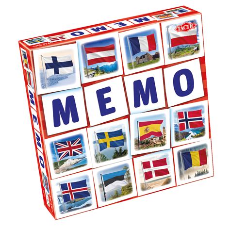 Memo Flags Tactic Games
