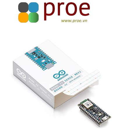 abx00070 arduino nano 33 ble sense rev2 with headers Điện tử proe